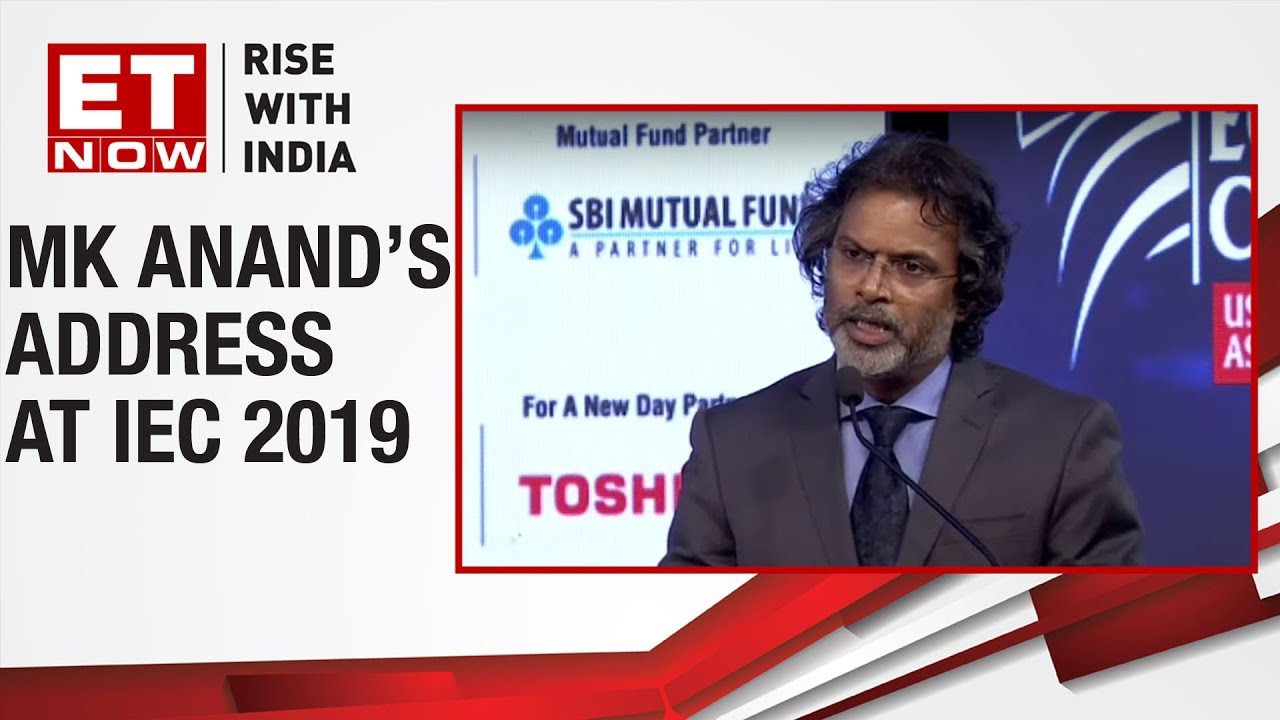 Times Network CEO MK Anand addresses the India Economic Conclave 2019 ...
