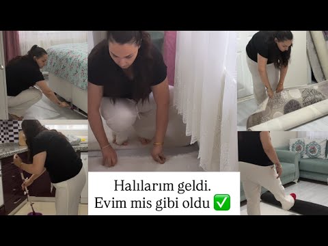 Evim Mis Gibi Oldu 🧼 Halılar Yıkamadan Geldi | Dip Köşe Temizlik Vlogu #temizlikvlog 