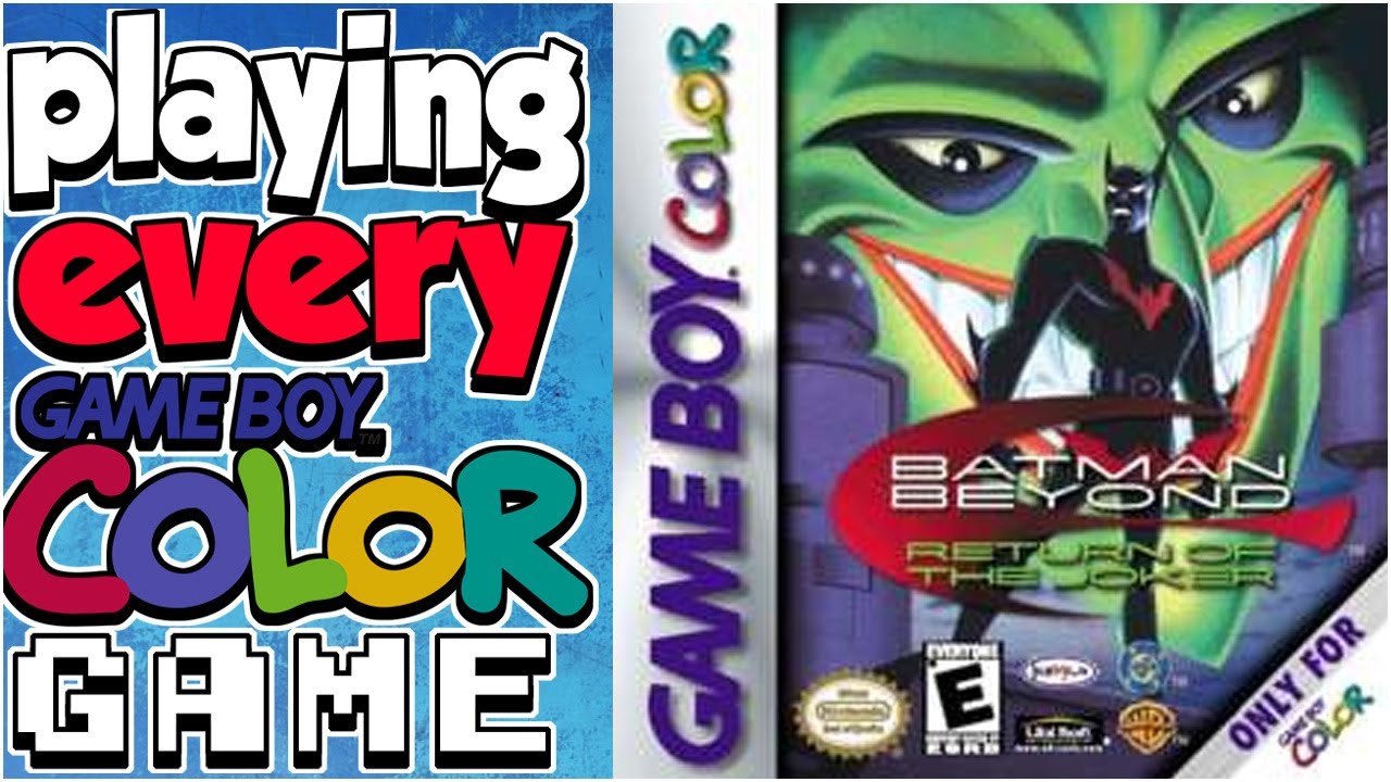 Playing EVERY GAMEBOY Game - Batman Beyond: Return Of The Joker - YouTube