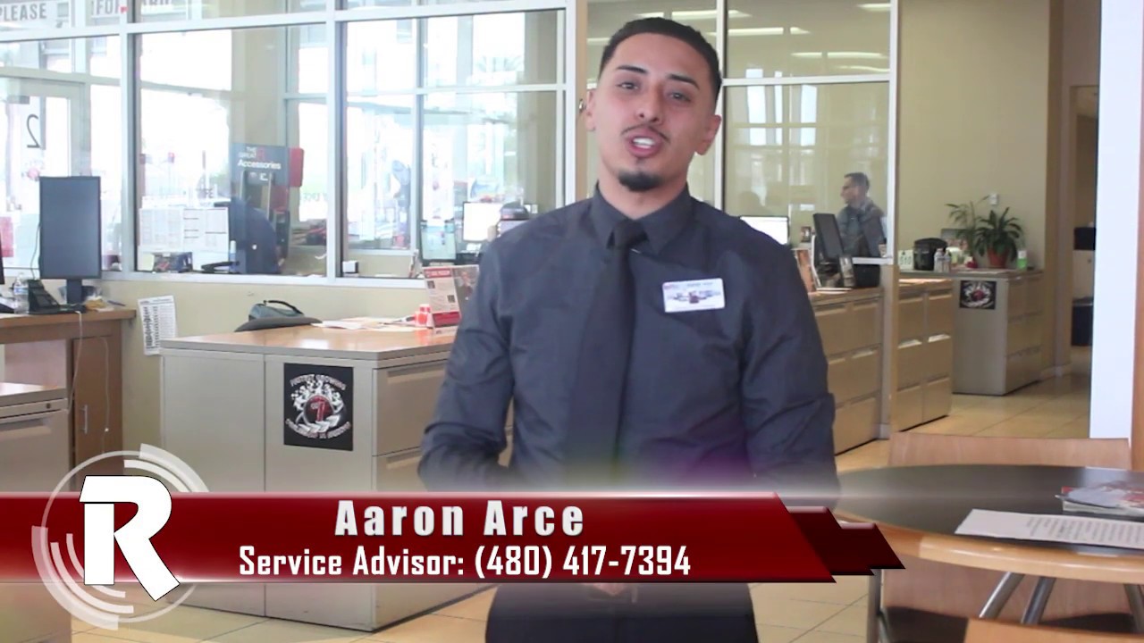 Aaron Arce Service Advisor - YouTube
