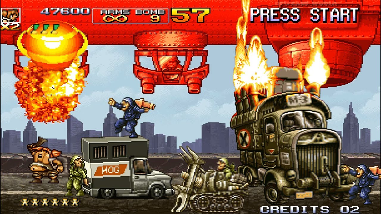 Metal Slug 4 - Remix Plus Gameplay - YouTube