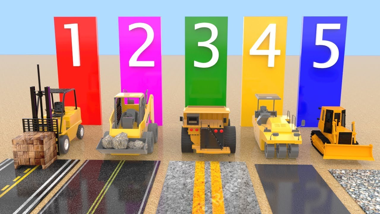 Construction Vehicles Toys for kids | Construction Truck for Children ...