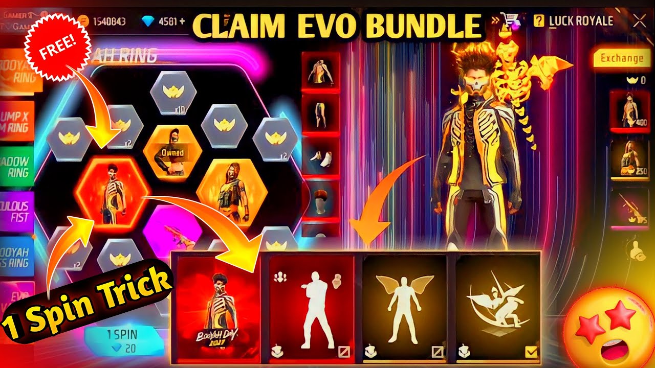 Booyah Day Evo Bundle Return | Booyah Ring New Event | GARENA FREE FIRE ...