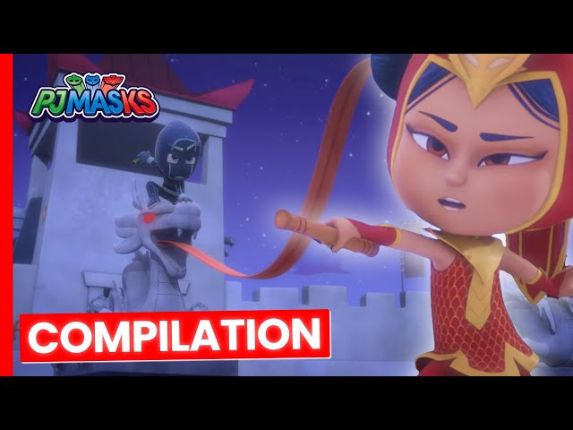 The Ultimate Temple Takeover Battle! | PJ Masks - Videos For Kids