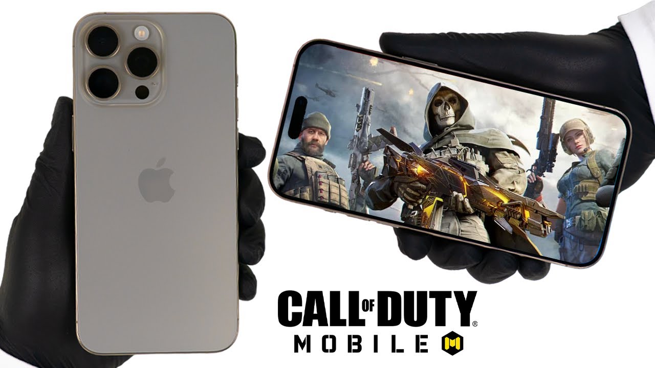 Apple iPhone 15 Pro Max Call of Duty Mobile Battle Royale Gameplay Test ...