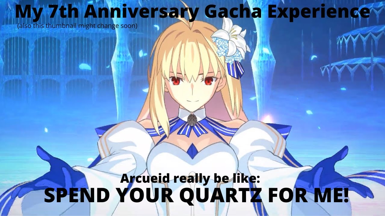 Fate/Grand Order | My 7th Anniversary Gacha Experience... - YouTube