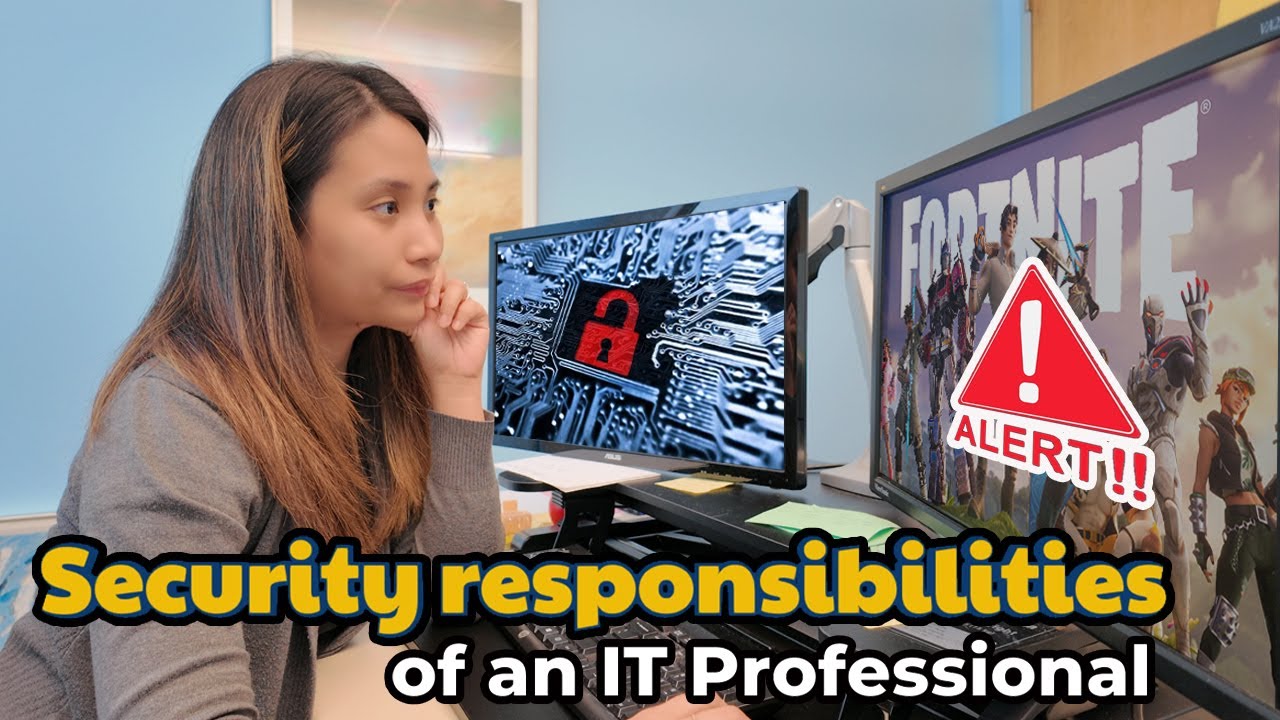 IT Security responsibilities we do at work | Best Practices - YouTube