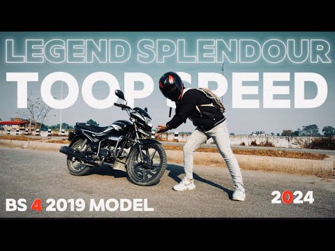 Super splendour BS 4 Top Speed // 2024 - YouTube