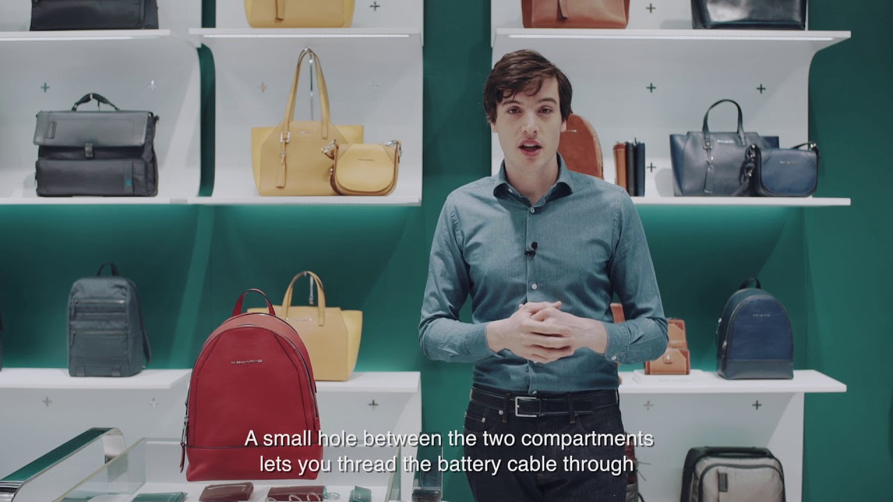 MUSE BACKPACK TUTORIAL - Piquadro - YouTube