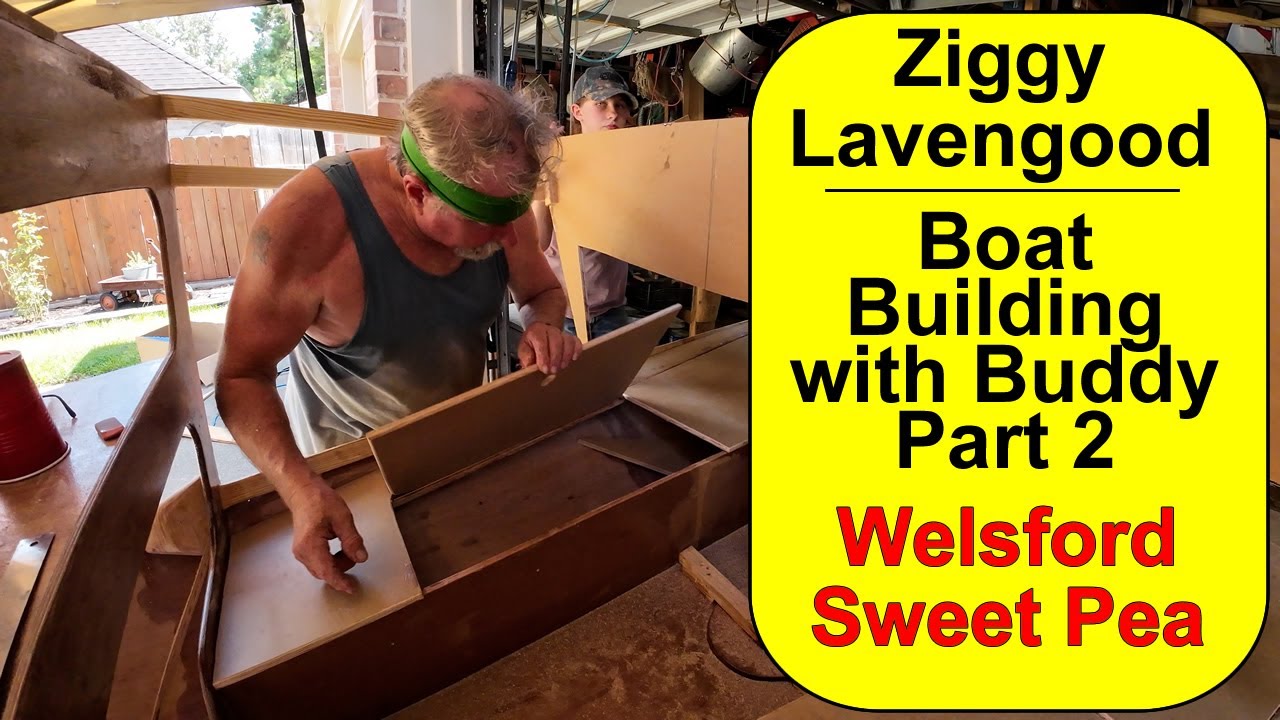 Welsford Sweet Pea Boat Build Part 2 - YouTube