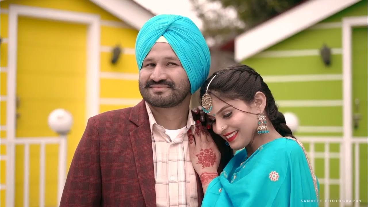 Gurdhian singh & Sukhveer kaur Baat pre-wedding shoot Sandeep photography Muktsar 96466-70135 ...