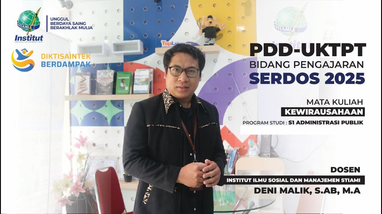 PDD UKTPT Bidang Pengajaran | Serdos 2025 | Deni Malik | Institut Ilmu ...
