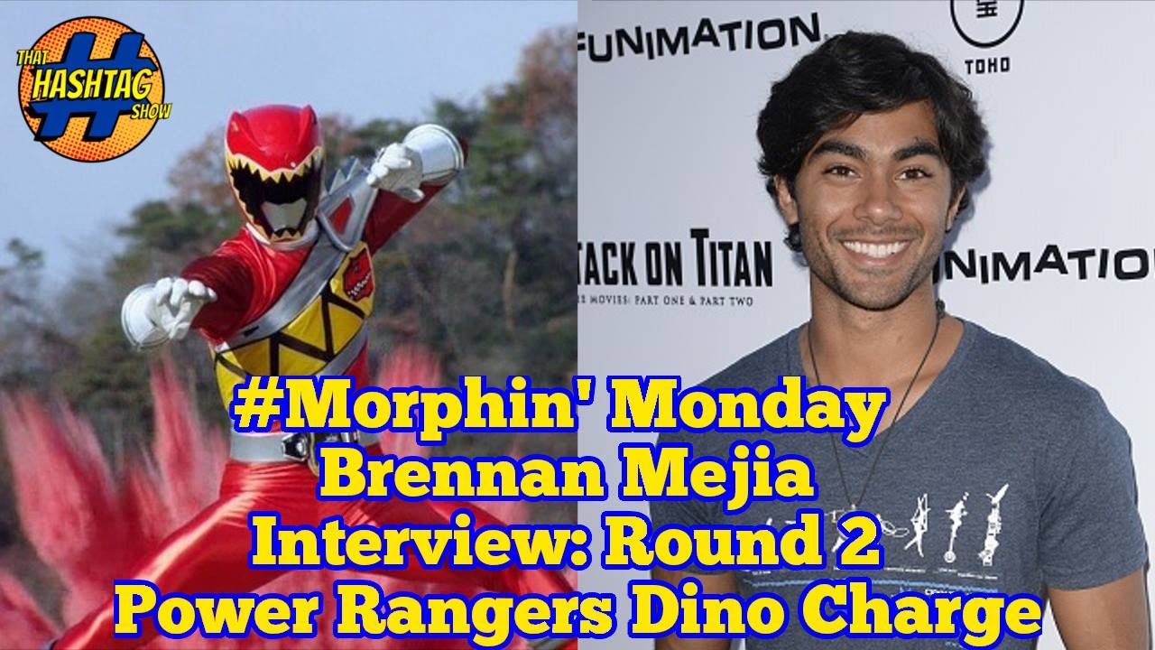 Brennan Mejia Interview: Round 2 | Power Rangers Dino Charge | Morphin ...