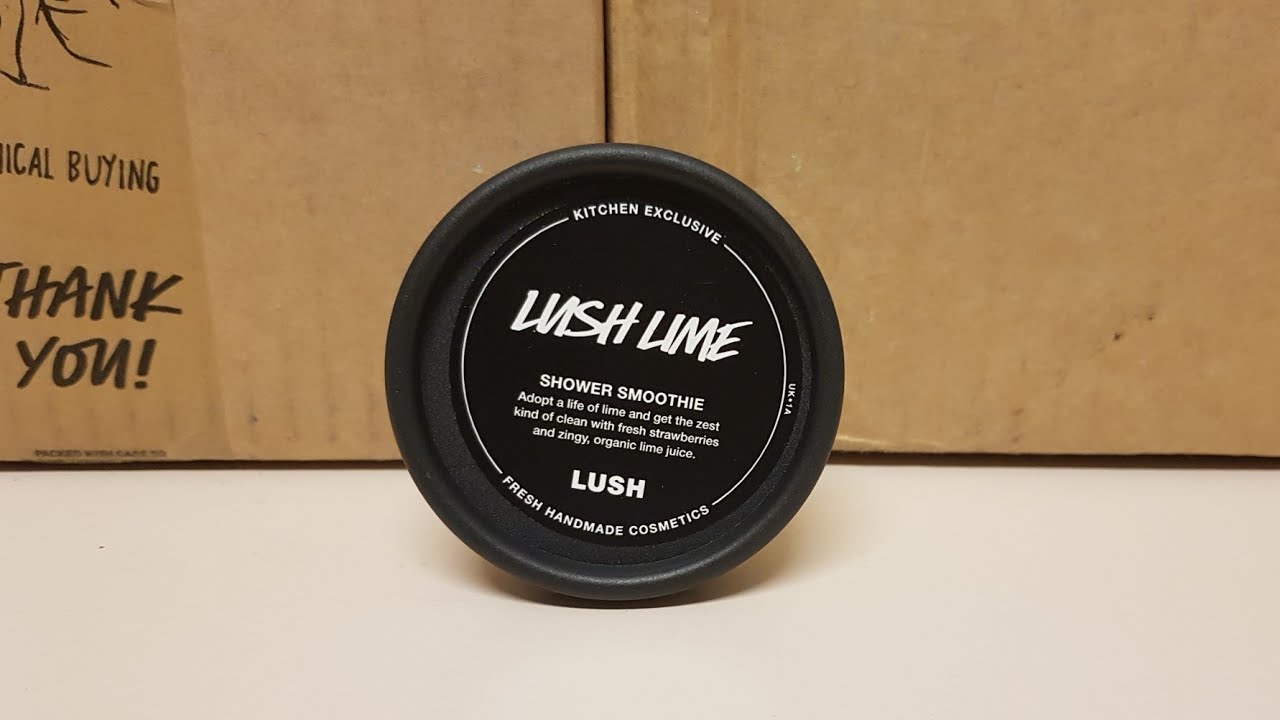 "Lush Lime" Shower Smoothie (Kitchen Exclusive 2020): LUSH Reviews #514 - YouTube