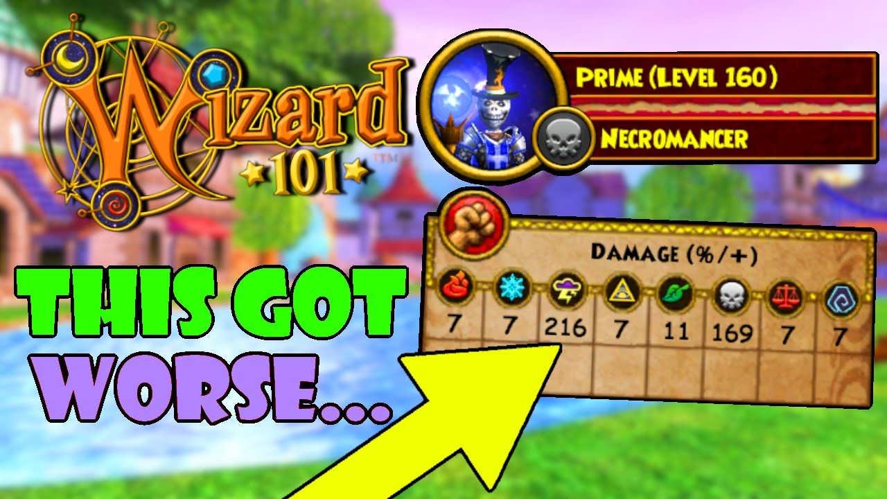 Wizard101: This Problem With Stats Just Got WORSE. - YouTube