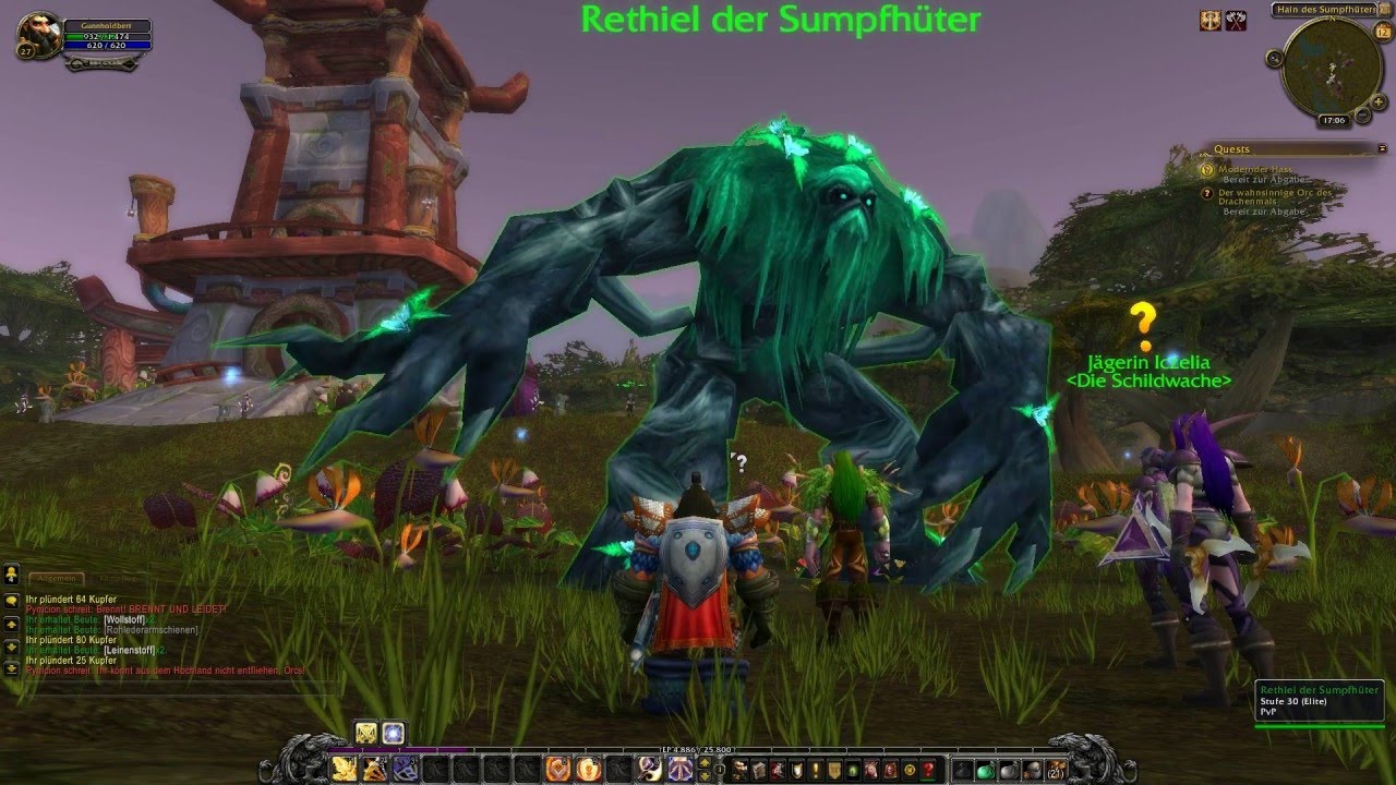 WORLD OF WARCRAFT - WOD #153 [FullHD] Rethiel der Sumpfhüter Let's Play ...