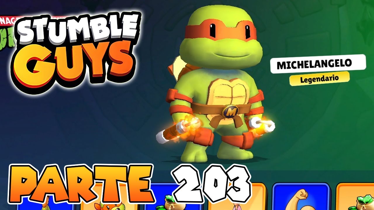 ¡ACTIVO EL STUMBLE PASS DE LAS TORTUGAS NINJA! | PARTE #203 | STUMBLE ...