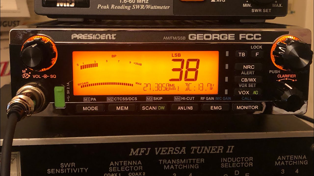 President George FCC Power Test #cbradio #swingpwr - YouTube