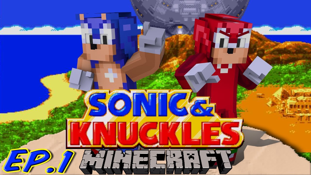Sonic Craft 4 (Sonic & Knuckles) Part 1 w/ KKcomics and Gizzy Gazza ...