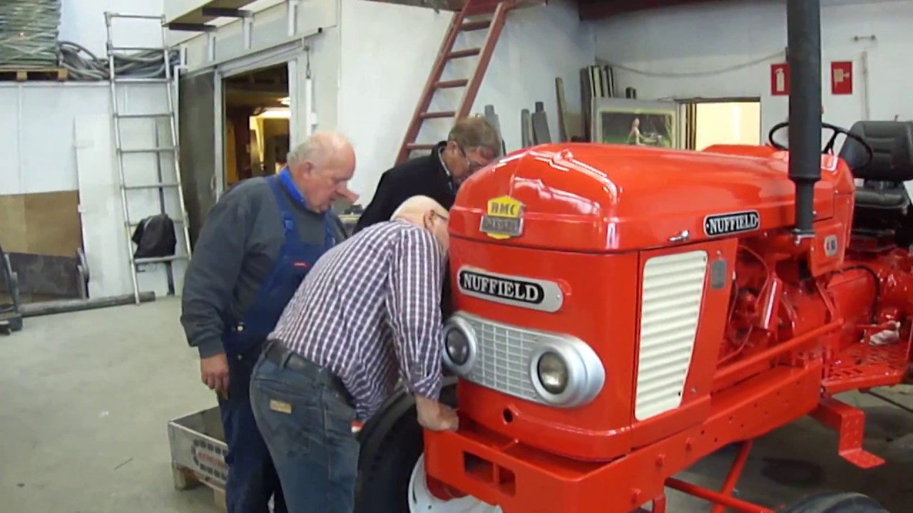 Nuffield 4/65 klar til det fynske dyrskue 2017 - YouTube