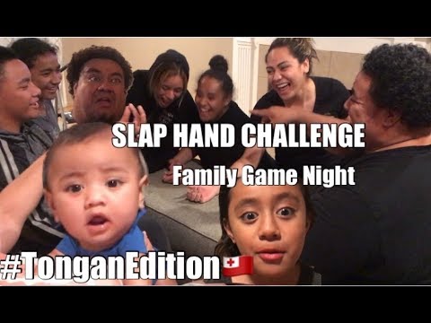 SLAP HAND CHALLENGE || Family Game Night - YouTube