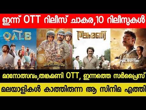 NEW MALAYALAM MOVIE MADHANOLSAVAM,THANKAMANI CONFIRMED OTT RELEASE DATE ...