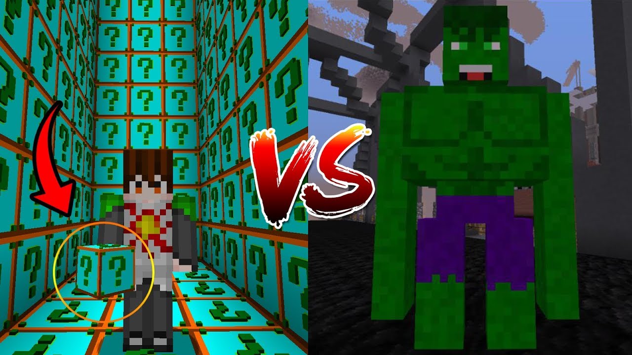 เปิดลัคกี้บล็อคโคตรอภิมหา OP !! ปะทะกับ The Hulk สุดทรงพลัง ...