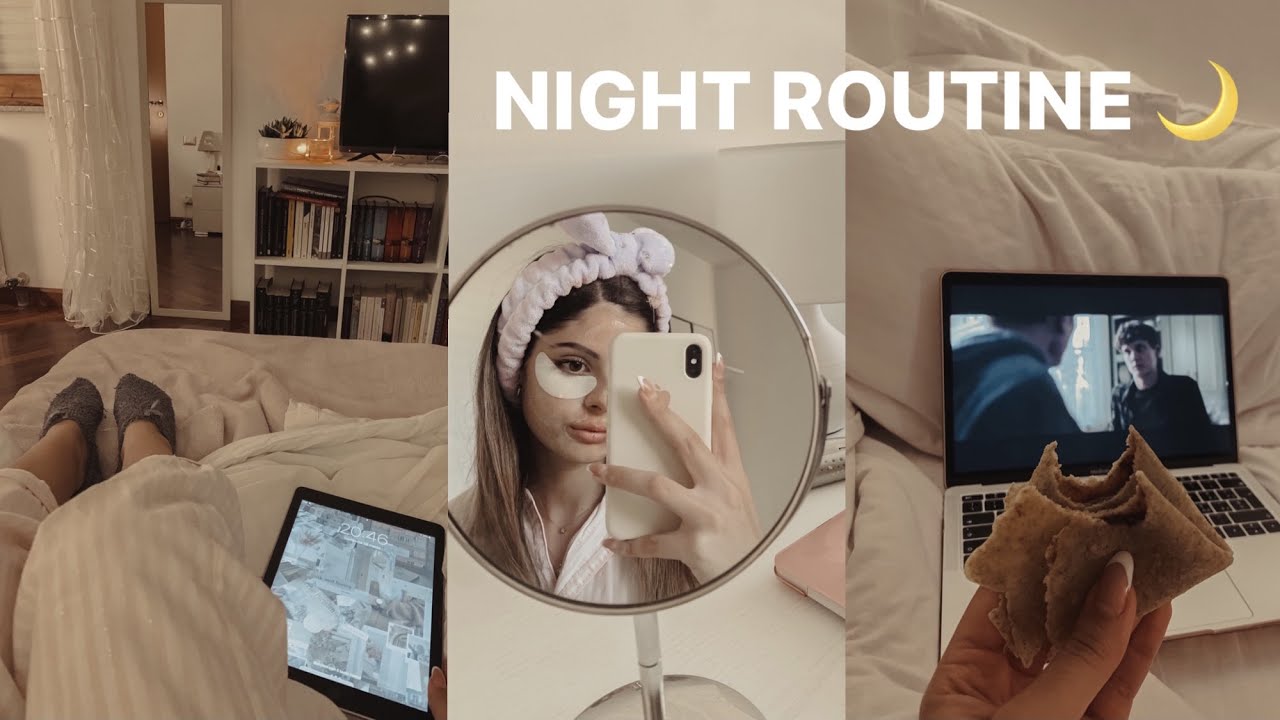 La mia NIGHT ROUTINE weekend edition - YouTube