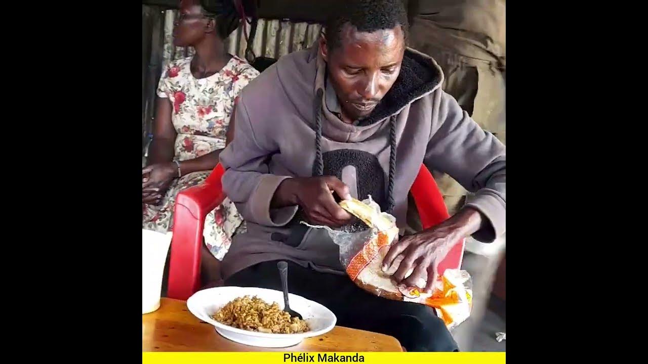 "If you see me eat these, you might think I'm mad, I know what I'm going thru', 😢 " Bro Kariuki ...