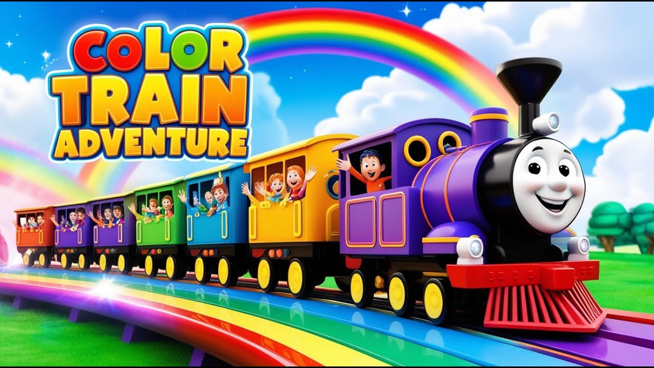Colors for Children 🚂🌈 | Toy Trains - Colors Videos Collection # ...