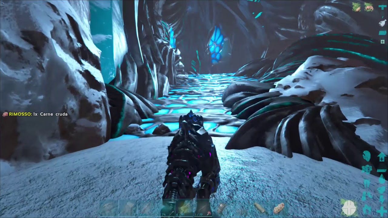 【ARK: Extinction】Ice Cave - Artifact of the Void - YouTube
