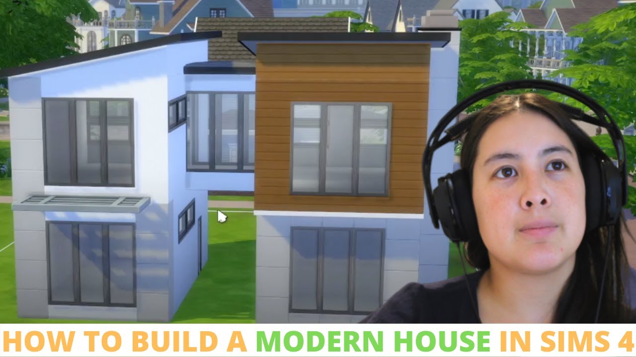 HOW TO BUILD A MODERN HOUSE IN SIMS 4 | Base game only | Beginner ...