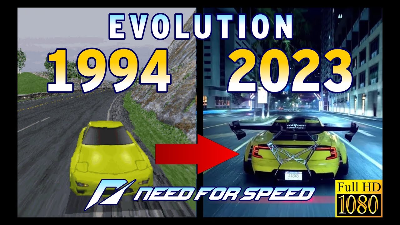 Need for Speed Evolution 1994-2020 - YouTube