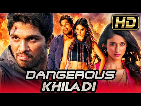 Dangerous Khiladi (HD) - Allu Arjun Superhit Action Hindi Dubbed Movie l Ileana D'Cruz, Sonu Sood