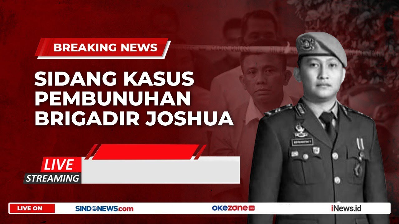 Sidang Lanjutan Kasus Pembunuhan Brigadir Joshua - YouTube