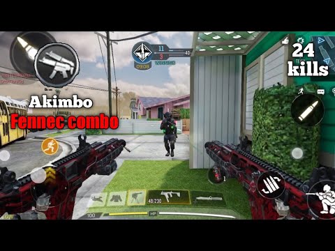 Double fennec combo call of duty mobile 24kill gameplay. - YouTube