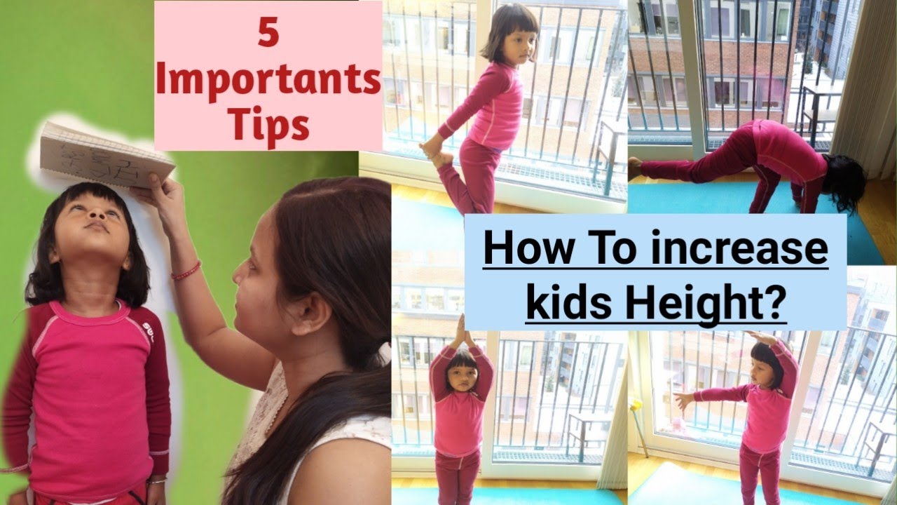 How to Increase Kids Height? 5 importants tips to Grow Kids Height ...