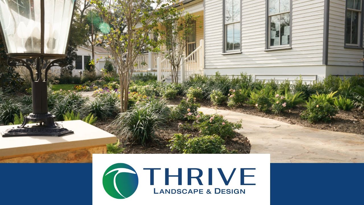 Show Stopping Curb Appeal in Fayetteville, Texas: Project Review by Thrive Landscape & Design ...