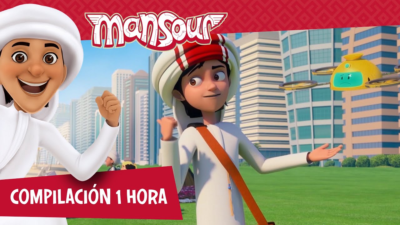 Lo mejor de los episodios de Mansour P7 🏘️ |1 Hora 🕐 | Las aventuras de ...
