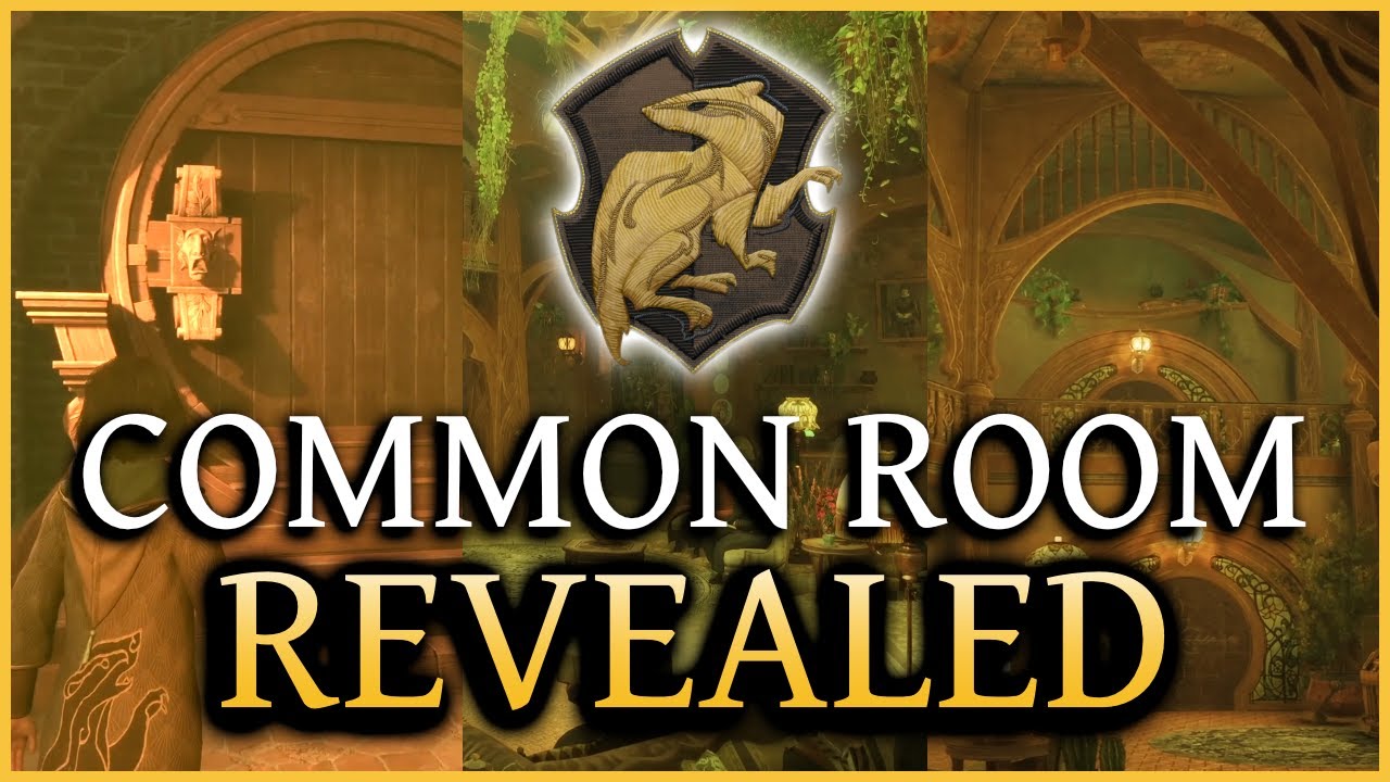 Detailed Breakdown of the NEW Hufflepuff Common Room Tour! - YouTube