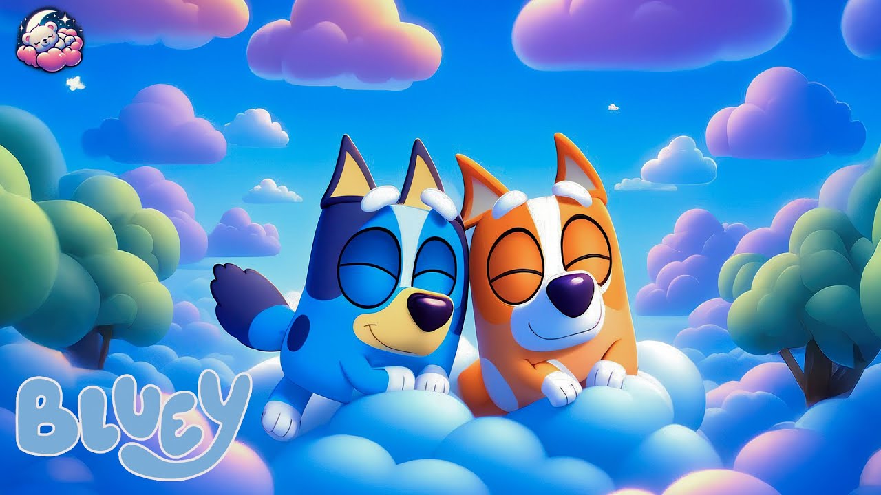 Sleep Instantly With Bluey and Bingo - Insomnia Healing, Stress Relief ...