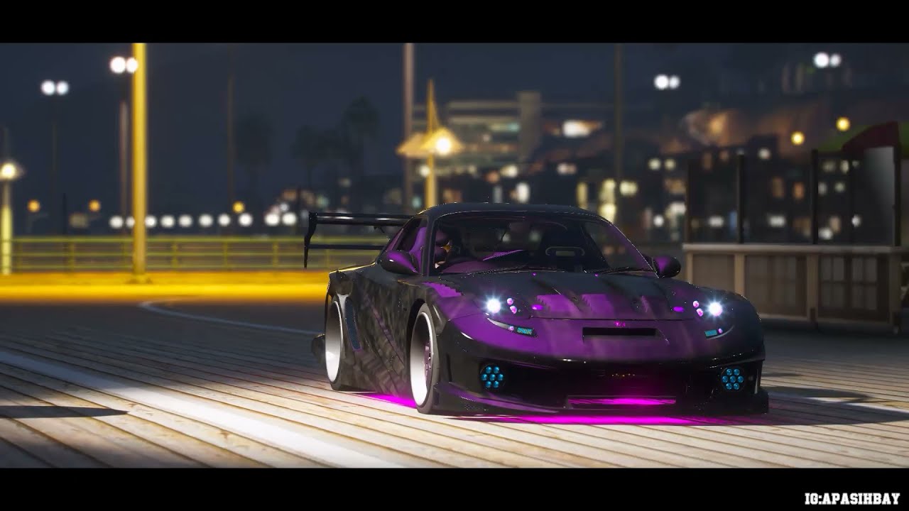 Cinematic GTA V Roleplay [RX7 Anubis Abflug Bodykit] - YouTube