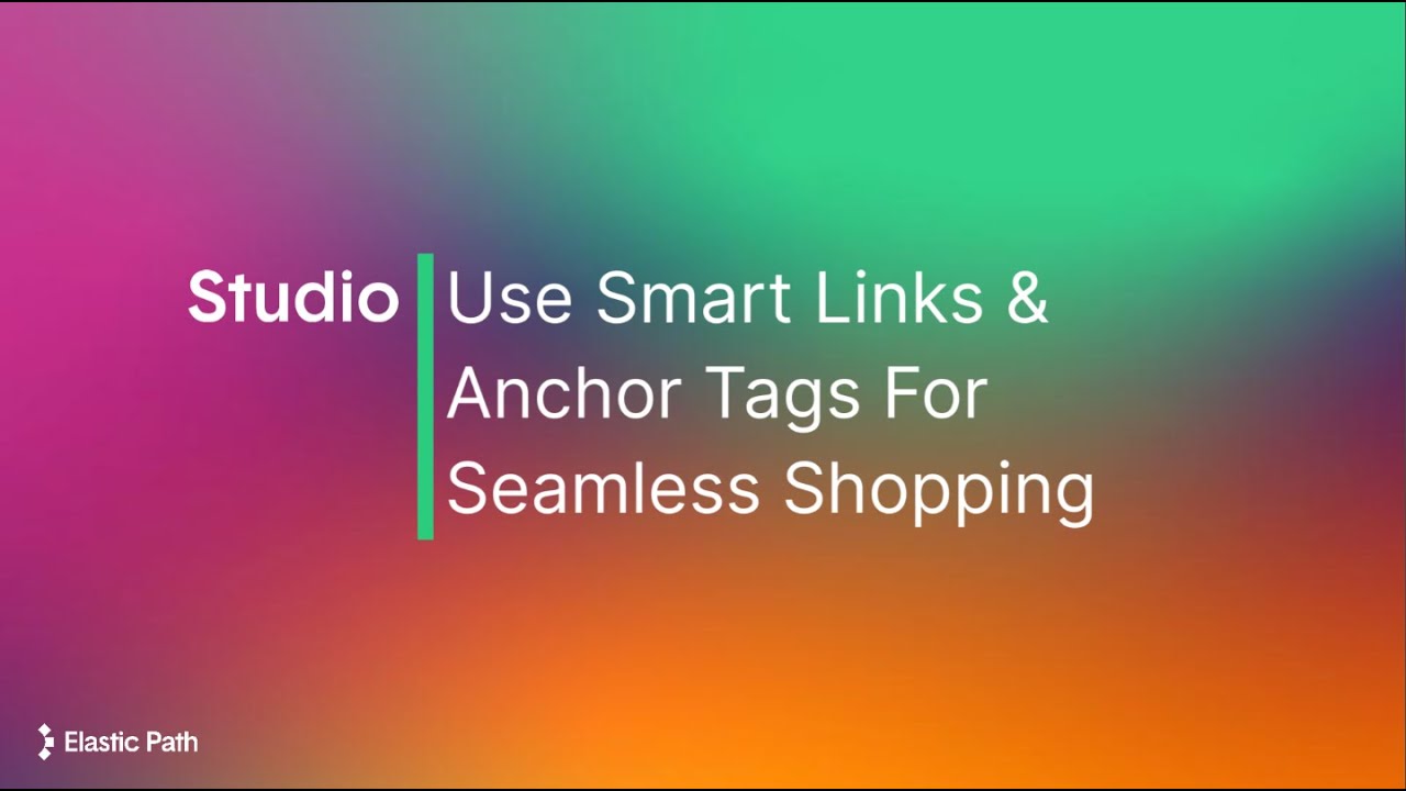 Use Smart Links & Anchor Links for Seamless Shopping - YouTube