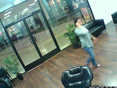 IP Cam Trolling - Unfazed Indian Lady