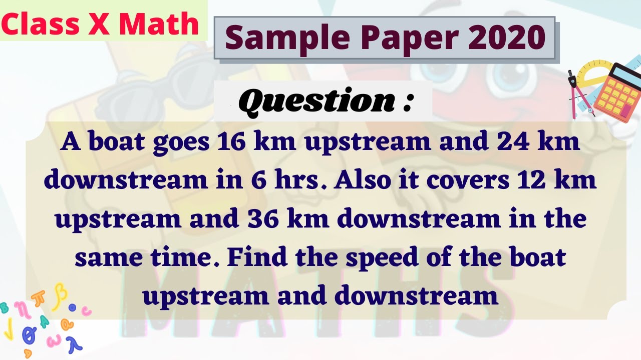 A boat goes 16 km upstream and 24 km downstream in 6 hrs. Also it ...
