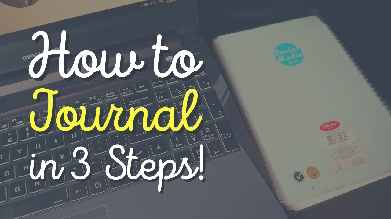 How to Start Journaling for Beginners - EASY 3 step process - YouTube