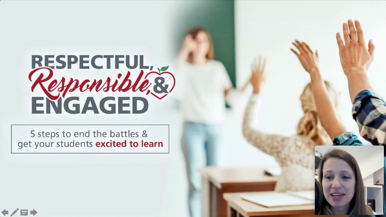 Respectful, Responsible & Engaged - even for distance learning ...