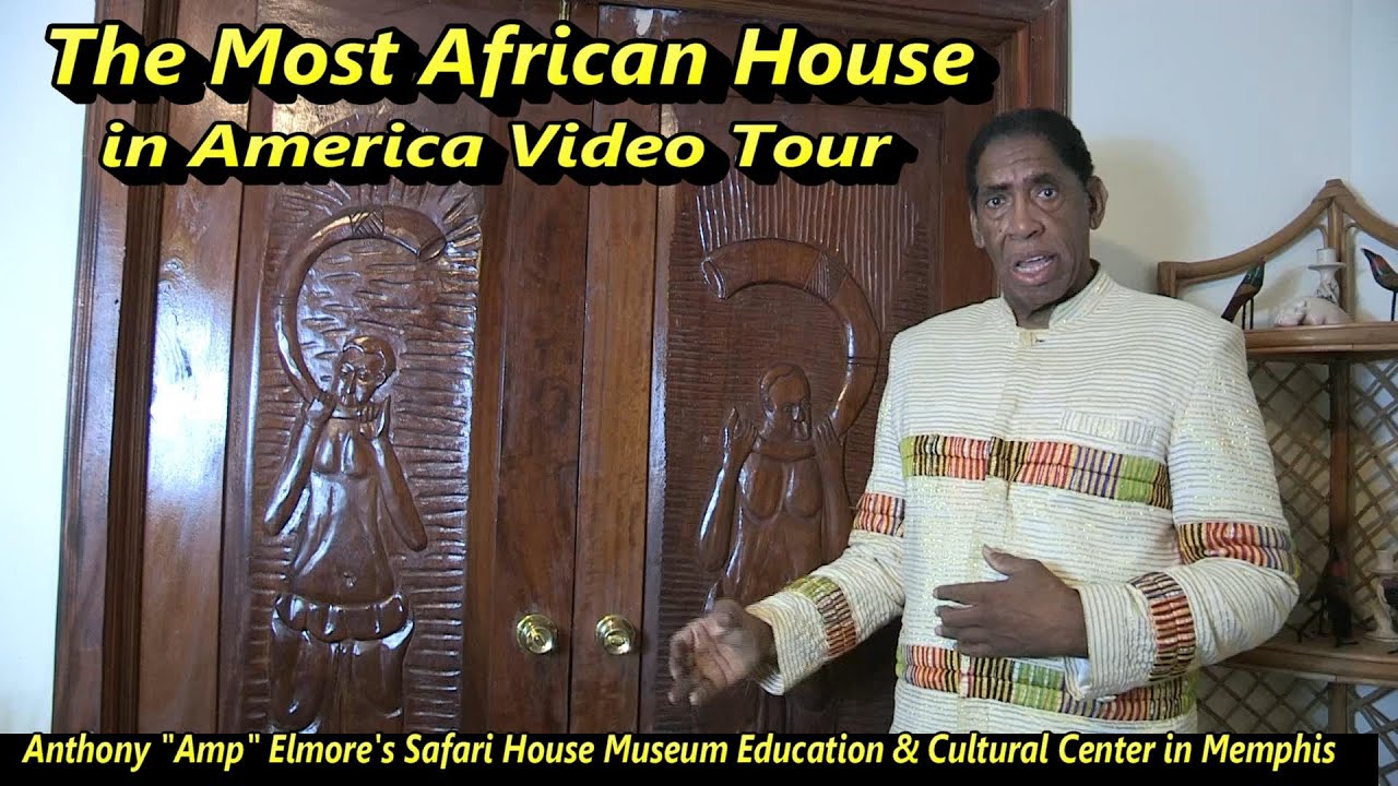 Most African House in America " The Safari House" Video Tour - YouTube