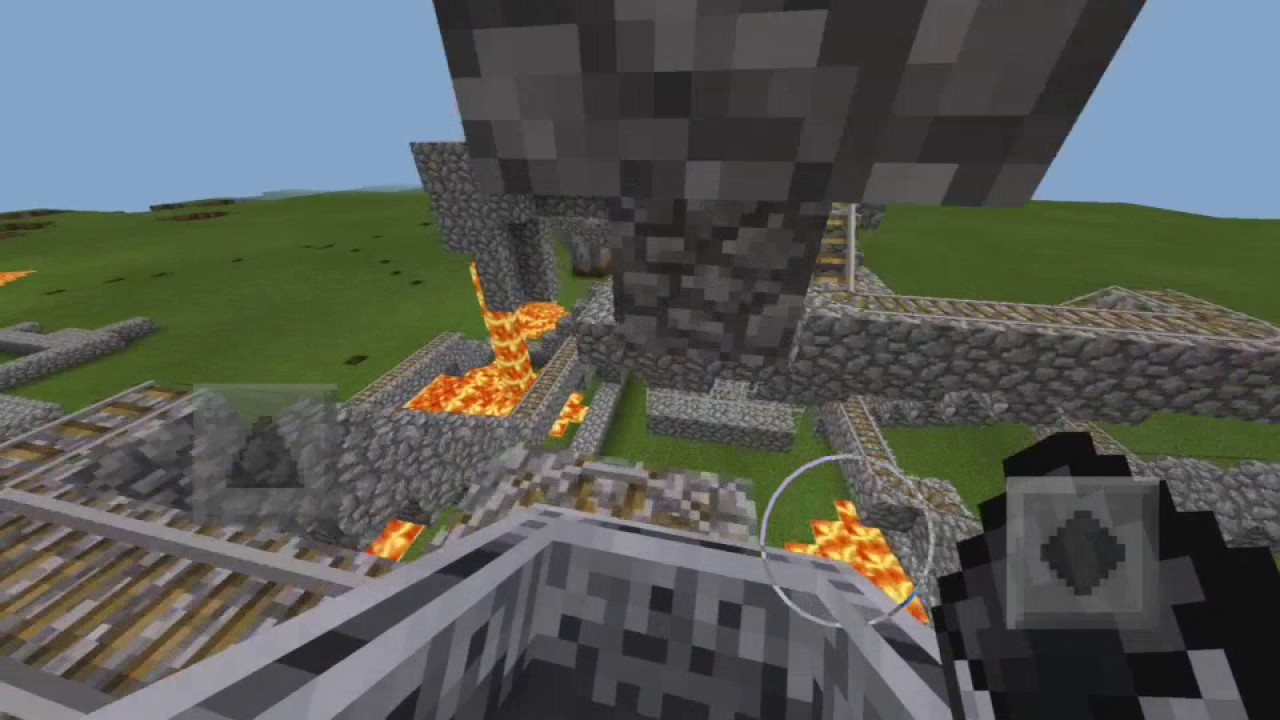 Minecraft: longest roller coaster. - YouTube