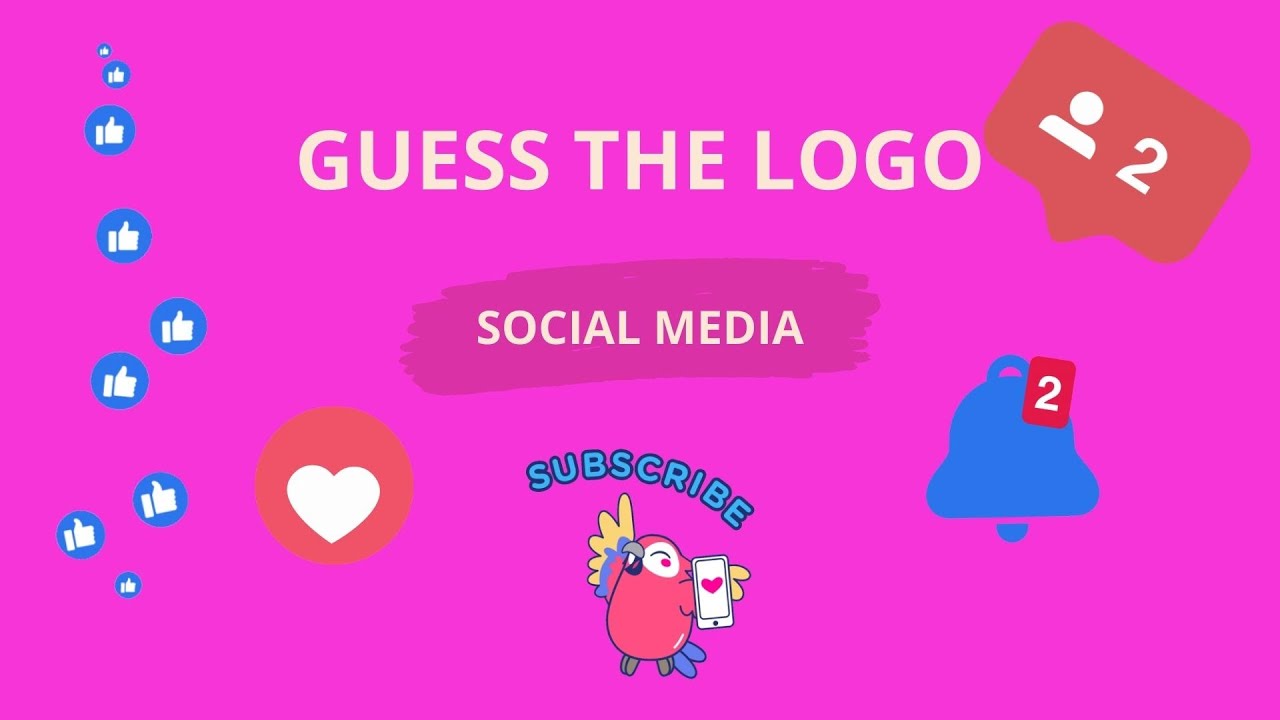 Guess the logo: Social media - YouTube